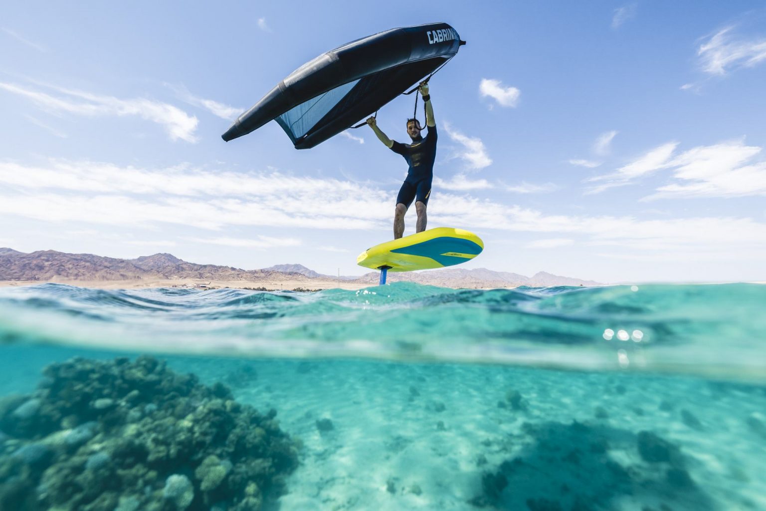 Wingfoiling in Ägypten - Harry Nass Windsurf & Kite Centres